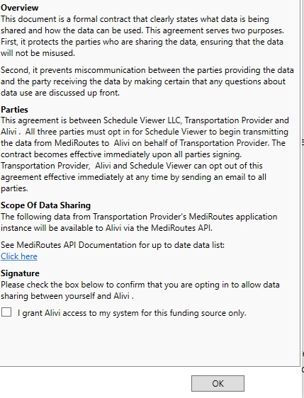 Funding Source Brokerage API Access